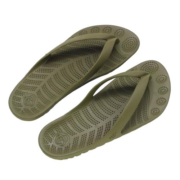 GUDO | Shoes | New Gudo Mens Adventurer Classic Flip Flops In Seaweed ...
